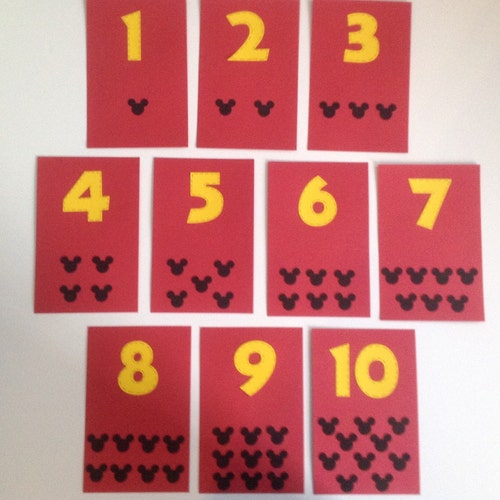 Preschool Kindergarten Classroom Mickey Minnie Mouse Days of - Etsy