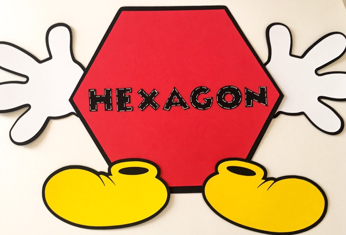 ADDITIONAL SHAPES ONLY for Mickey Mouse Shapes Preschool | Etsy