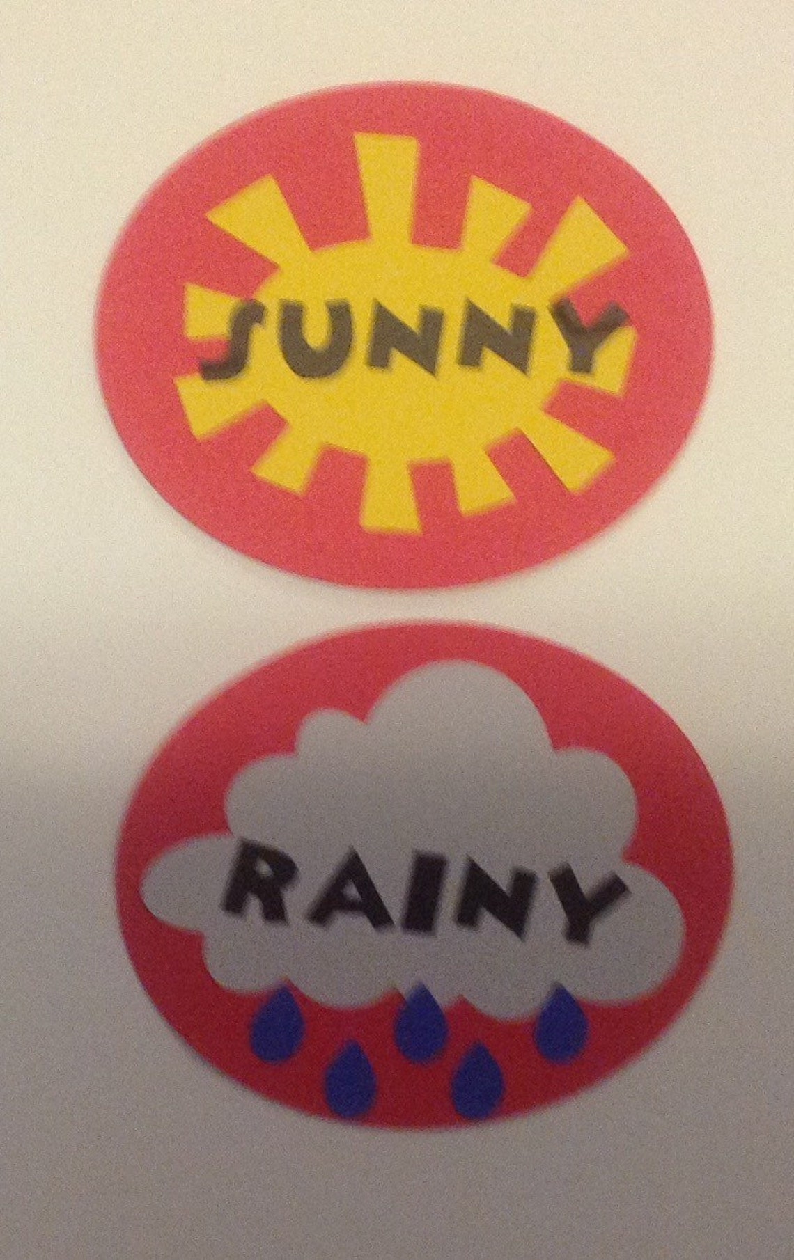 Kindergarten Preschool Disney Weather Chart Cards Mickey and - Etsy