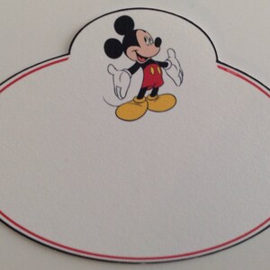 Group of 12, 24 or 36 Walt Disney World Mickey Mouse Themed Name Locker ...