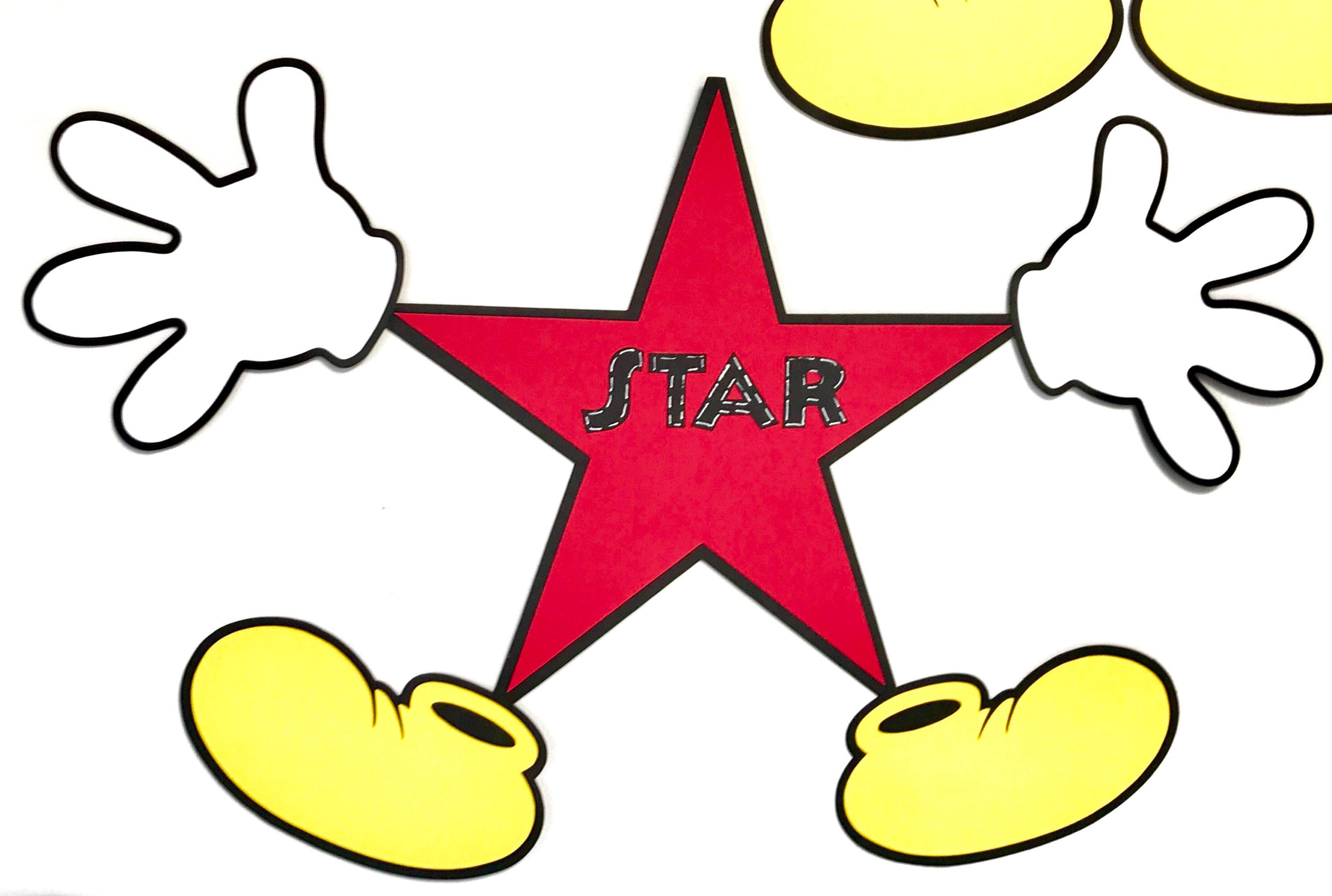 Mickey Mouse Shapes Preschool Kindergarten Classroom School - Etsy Canada