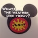 Kindergarten Preschool Disney Weather Chart Cards Mickey and Minnie ...