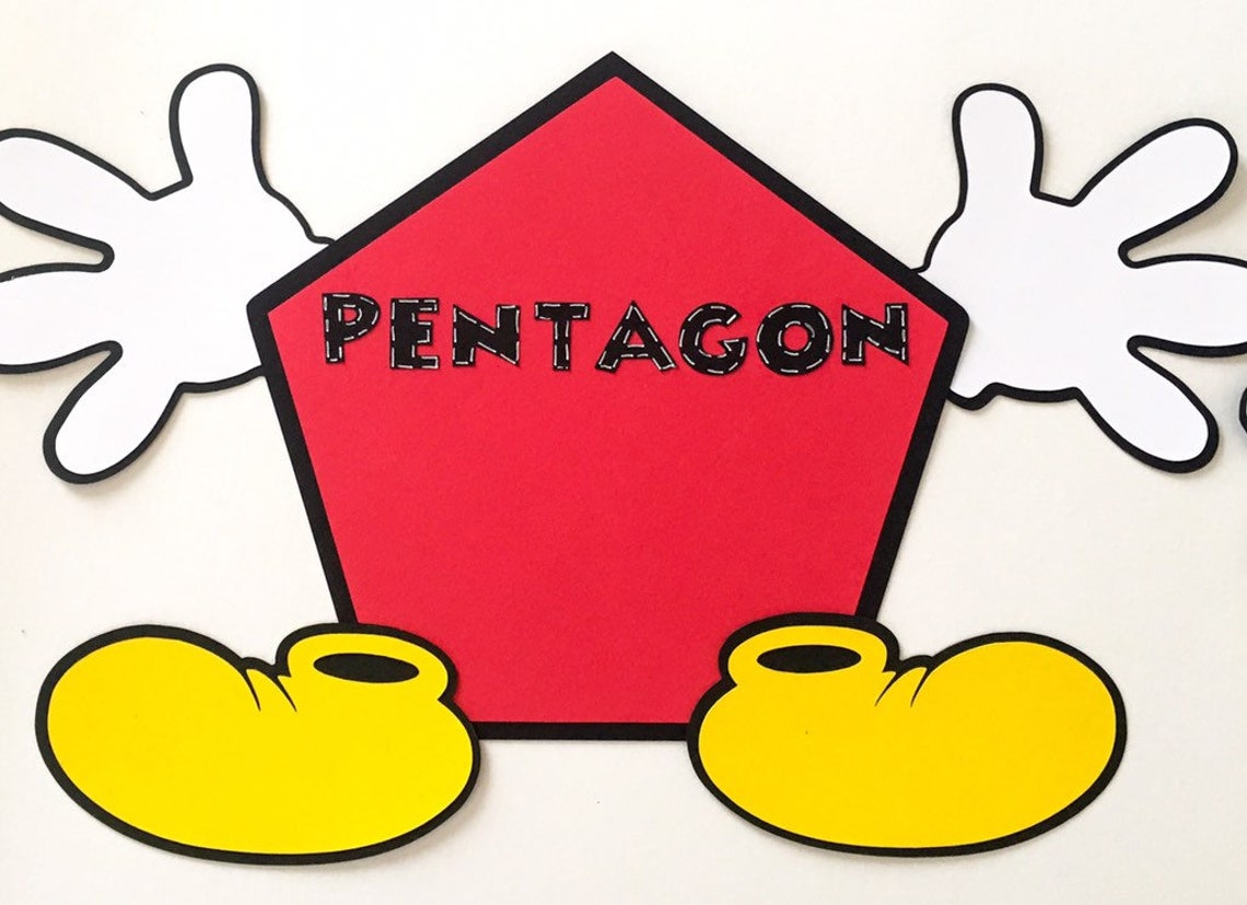 ADDITIONAL SHAPES ONLY for Mickey Mouse Shapes Preschool | Etsy