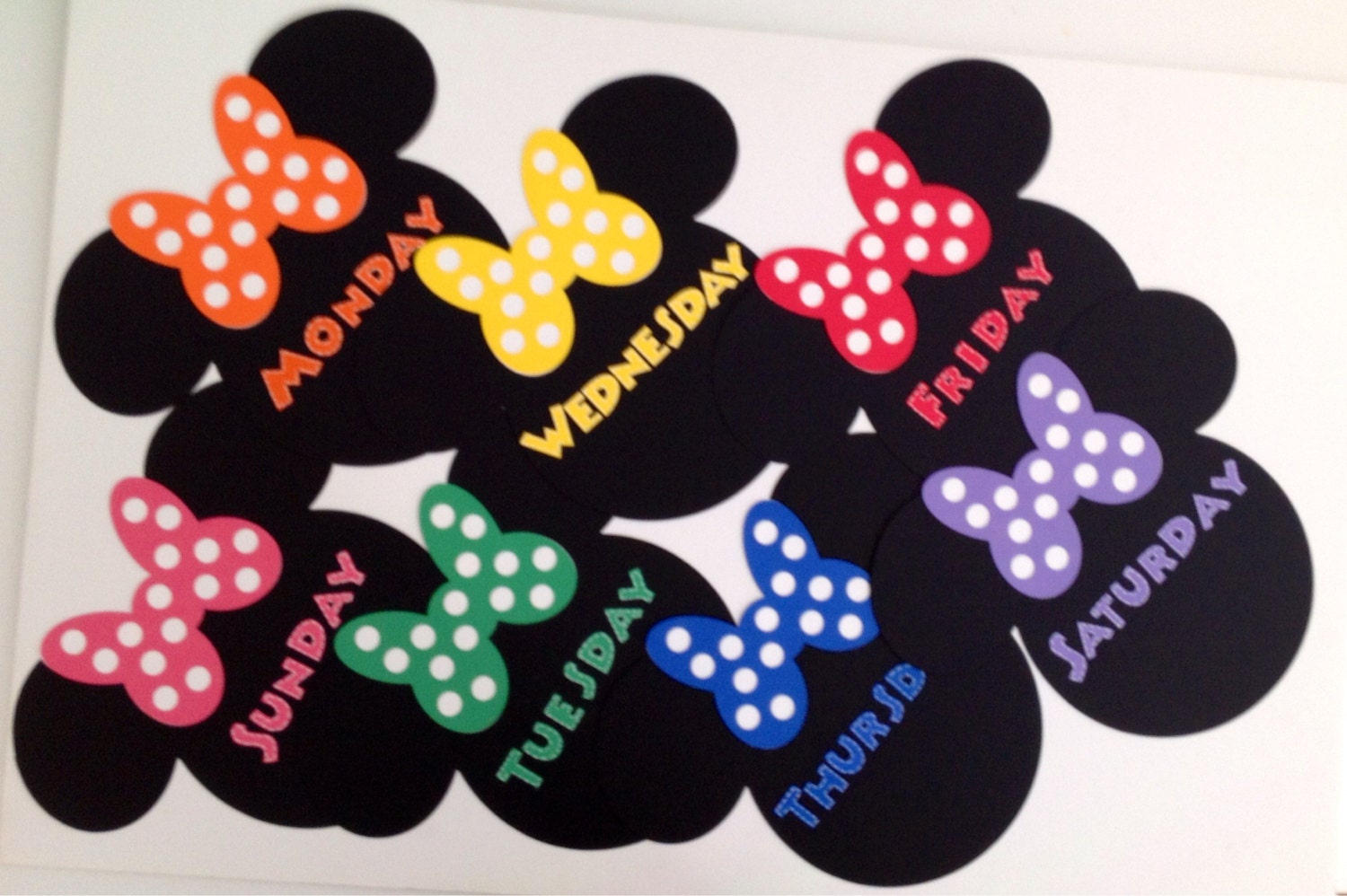 Preschool Kindergarten Classroom Mickey Minnie Mouse Days of - Etsy