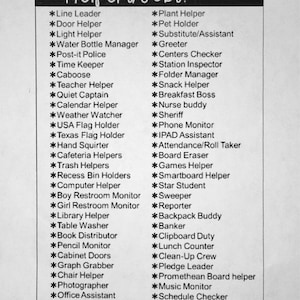 Helping Hands Personalized (you Pick the Jobs) Mickey Mouse Job Chart ...