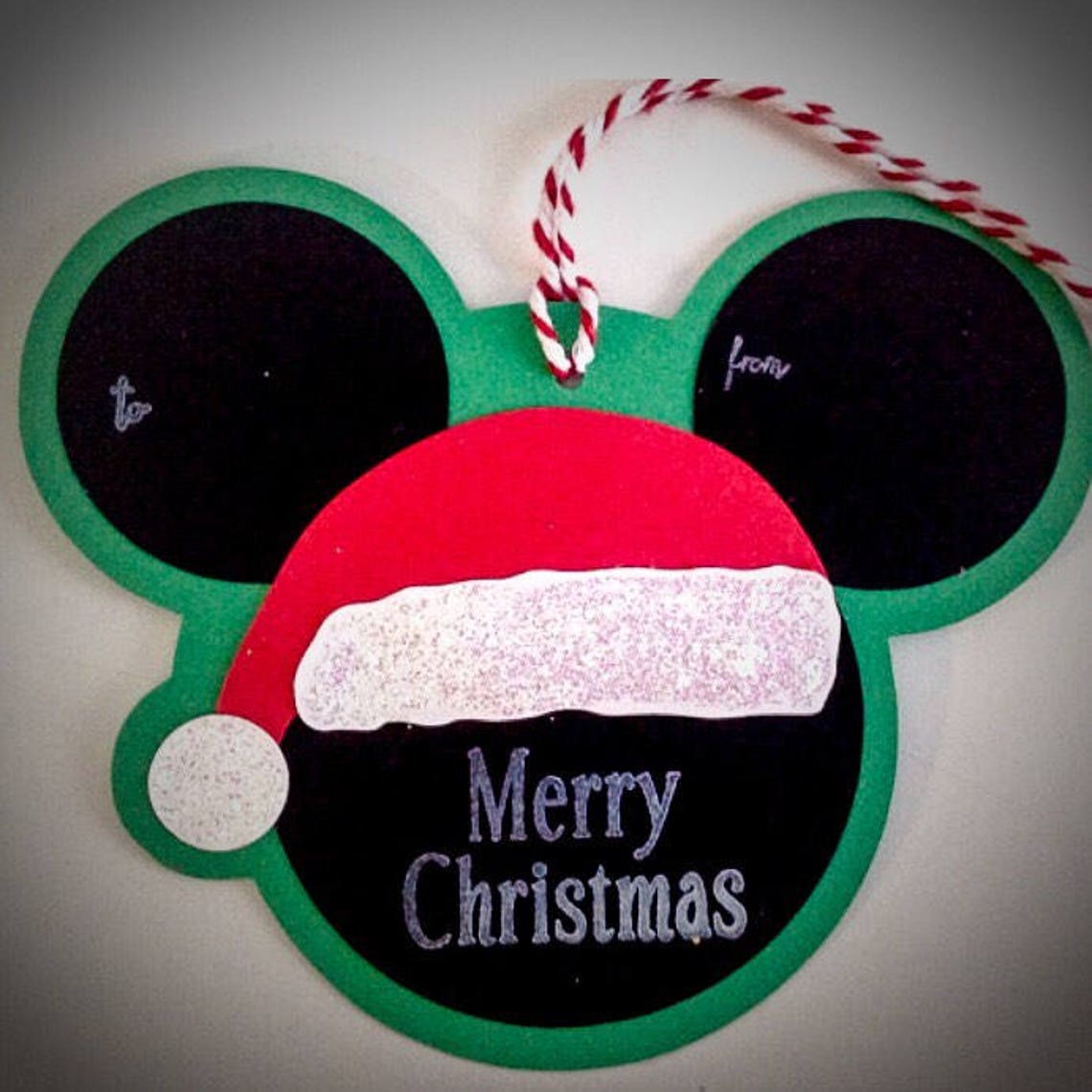 Set of 10 Handmade Walt Disney Mickey Mouse Christmas - Etsy