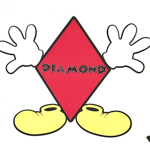 Mickey Mouse Shapes Preschool Kindergarten Classroom School Decoration ...