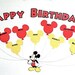 NEW ITEM Mickey Mouse Birthday Chart Disney Classroom - Etsy