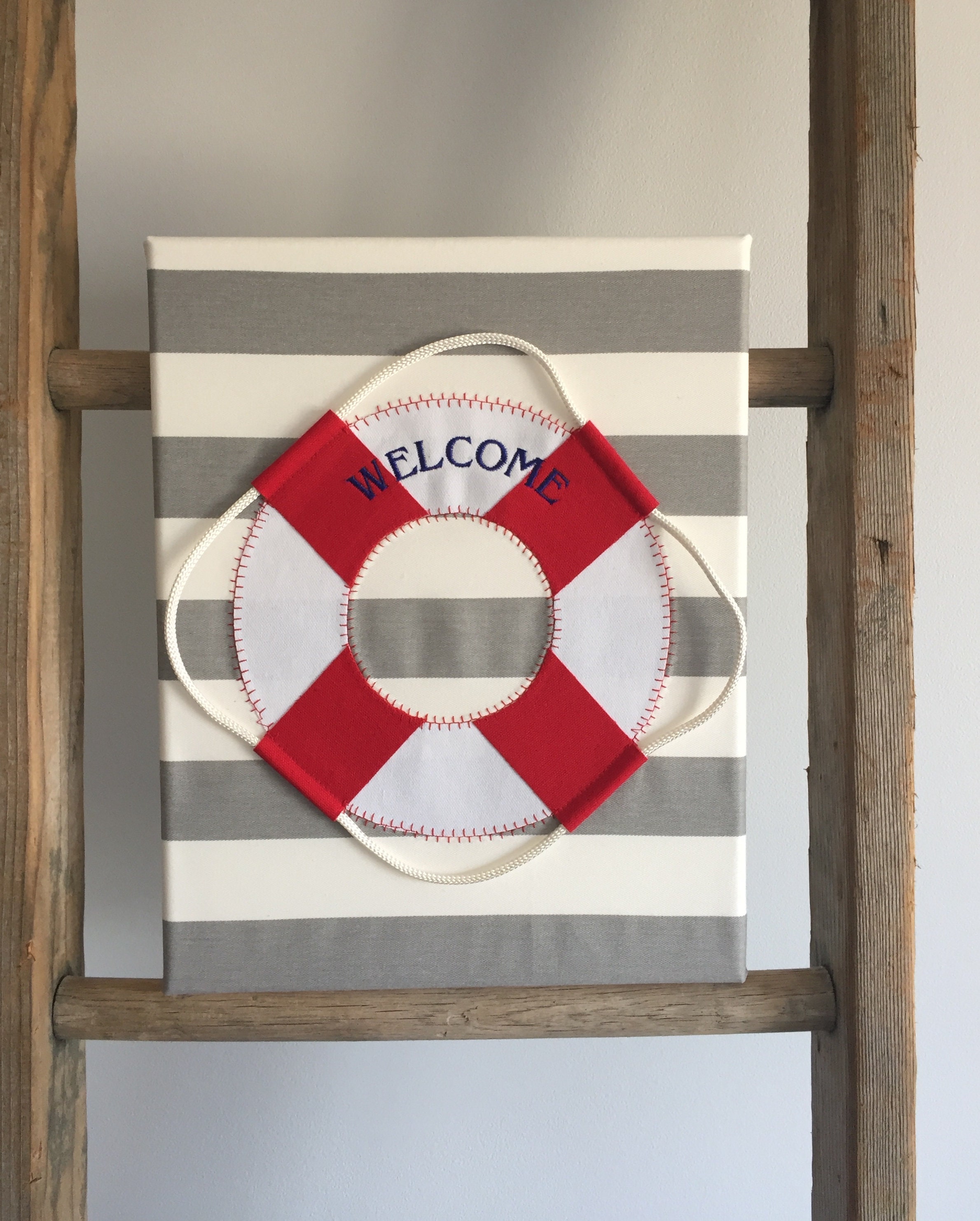 Nautical Life Preserver Wall Hanging - Etsy