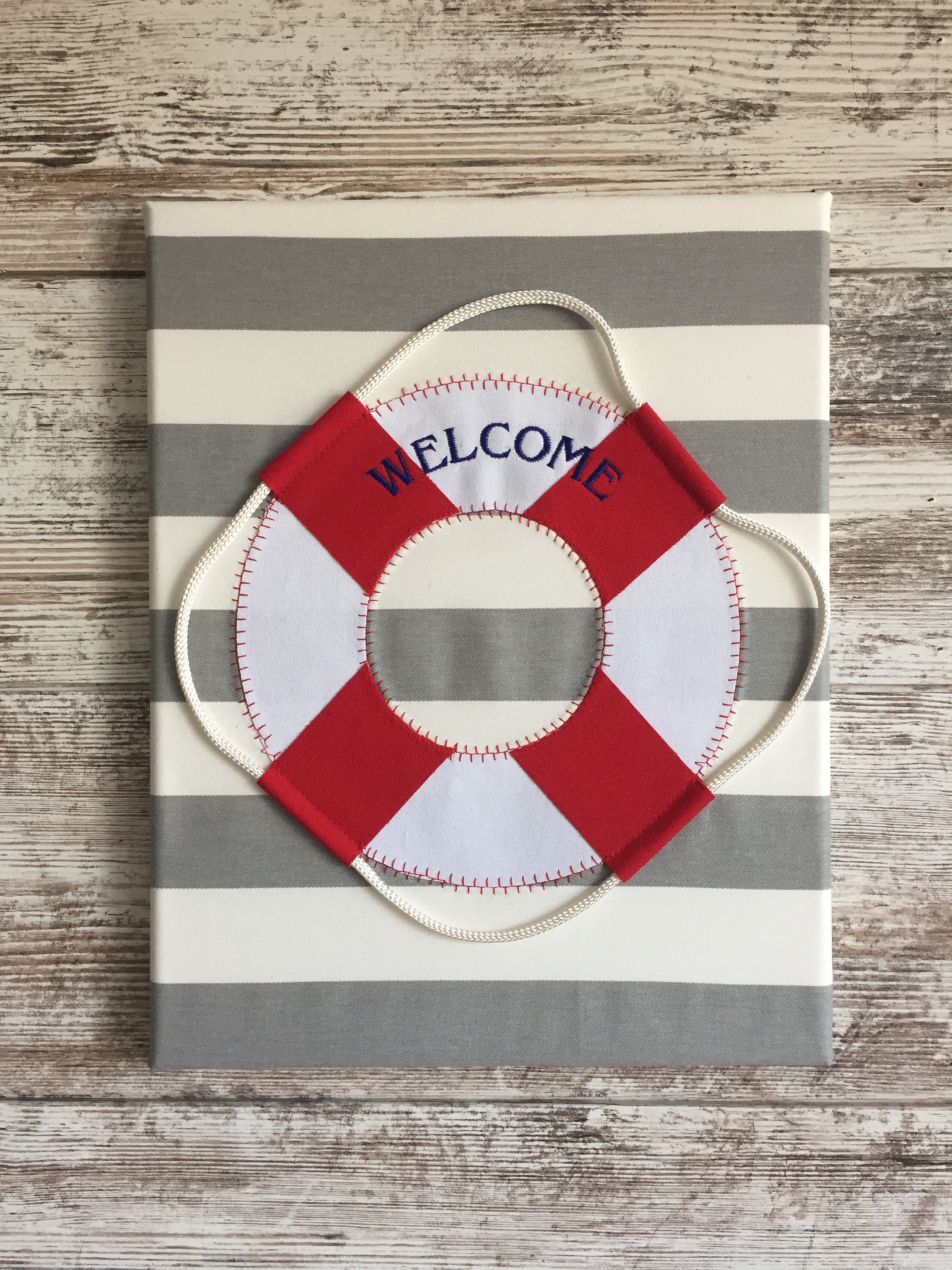 Nautical Life Preserver Wall Hanging - Etsy