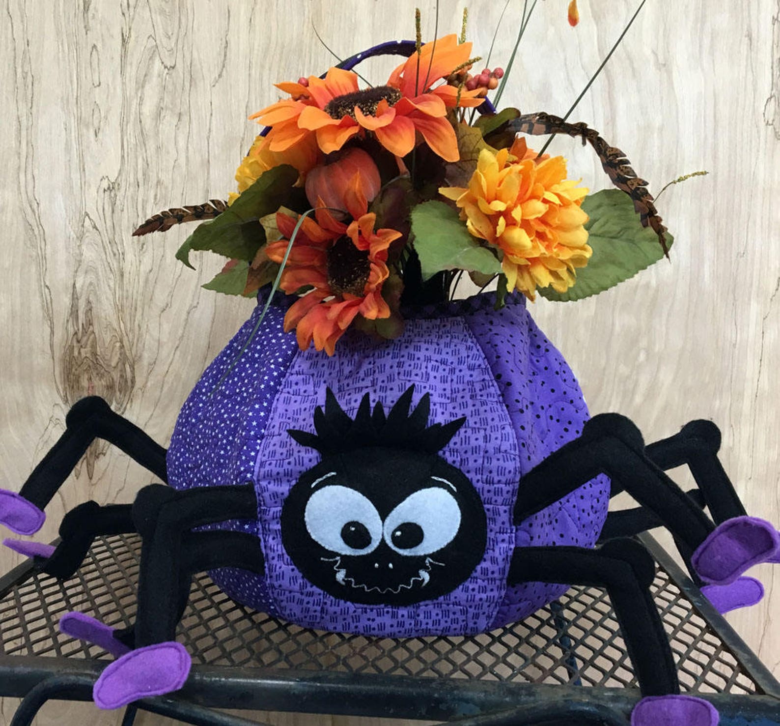 Spooky Spider Trick or Treat Bag Creepy Cute Halloween - Etsy