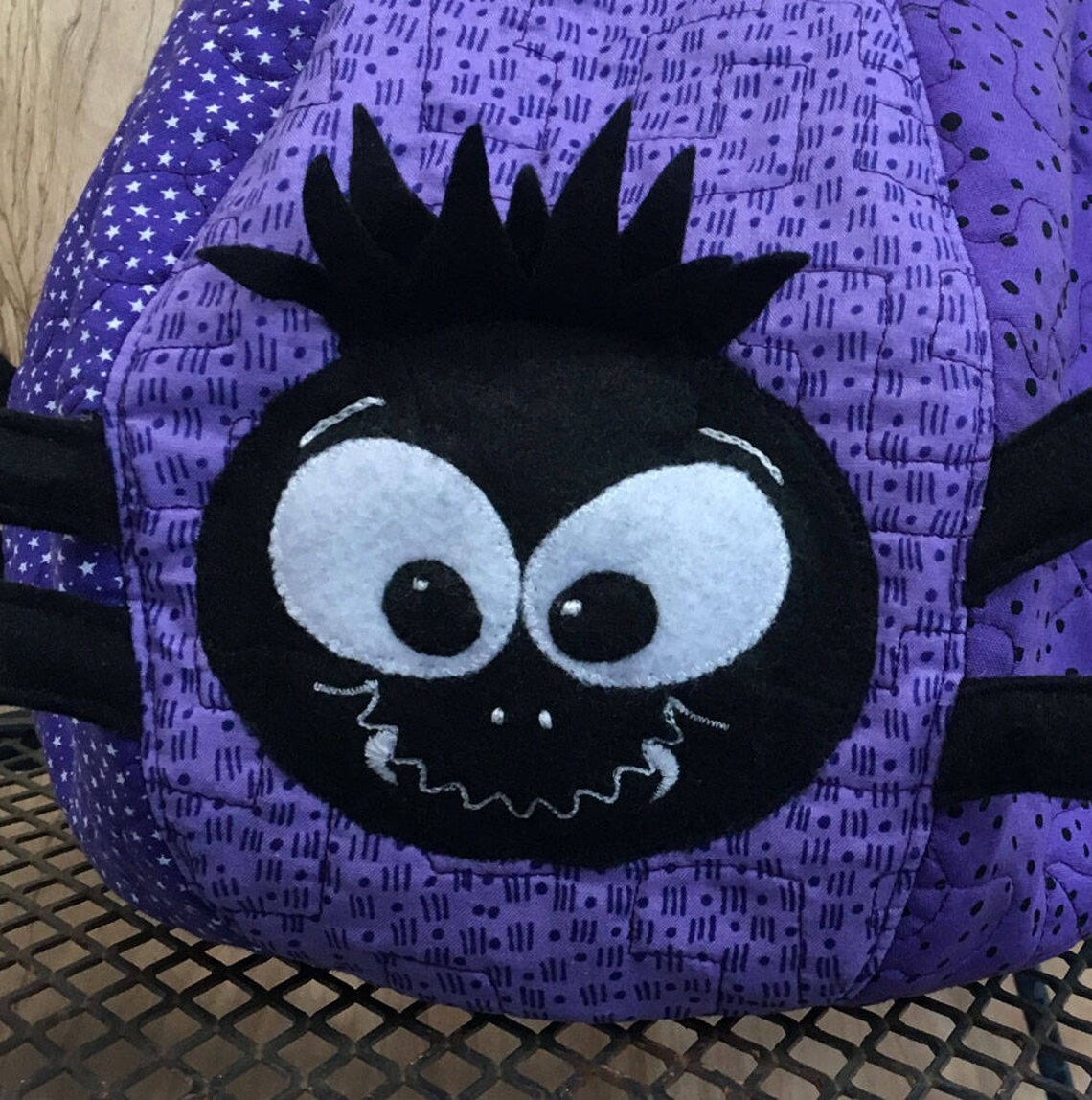 Spooky Spider Trick or Treat Bag Creepy Cute Halloween - Etsy