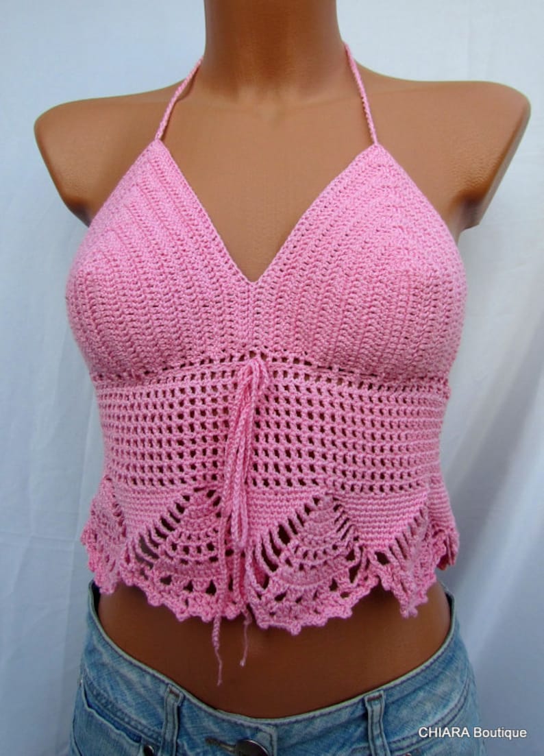 Sexy Crochet Bra Sexy Bra Crochet Crochet Halter Top Bikini Etsy