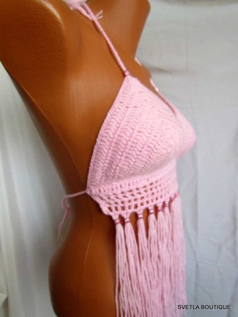 Sexy Crochet Bra Sexy Bra Crochet Crochet Holder Top Bikini Etsy