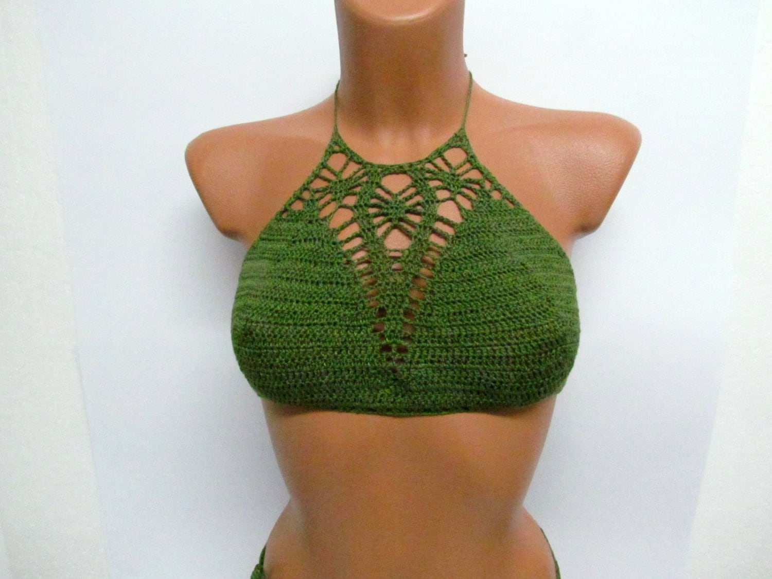 Crochet Bra Top Bikinisexy Crochet Bra Crochet Bikini Top With Fringes Crochet Open Back