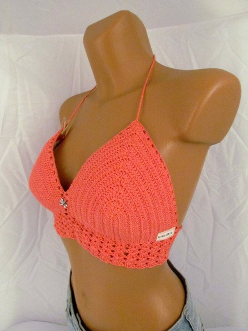Sexy Crochet Bra Sexy Bra Crochet Crochet Holder Top Bikini Etsy