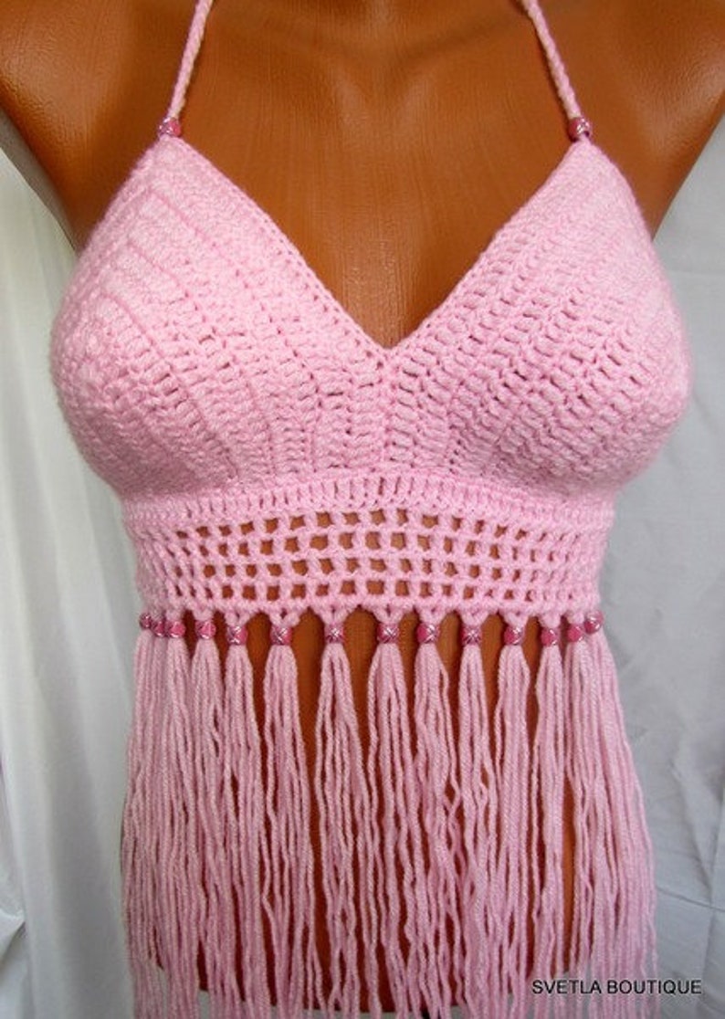Sexy Crochet Bra Sexy Bra Crochet Crochet Holder Top Bikini Etsy