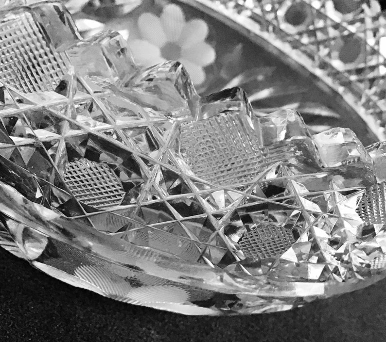 Mckee INNOVATION 410 Eapg/brilliant Cut Glass Bowl - Etsy