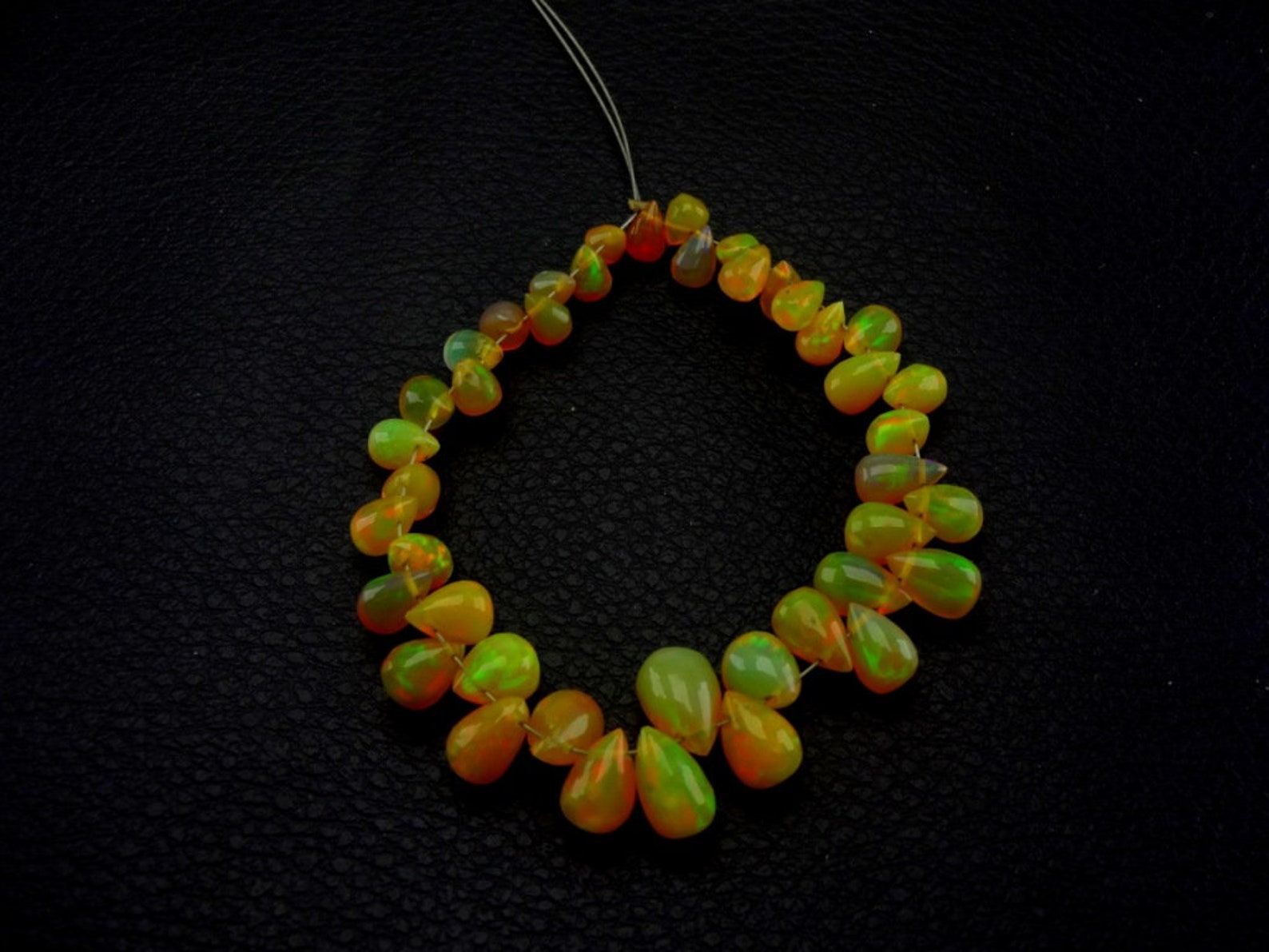 Ethiopian Opal Smooth Plain Teardrop Welo Opal Smooth Plain | Etsy