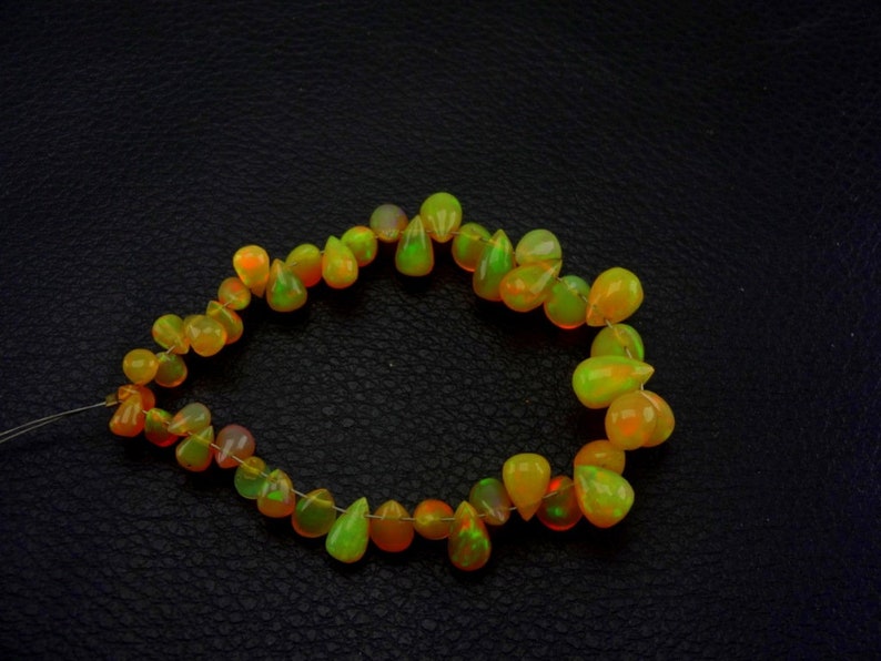 Ethiopian Opal Smooth Plain Teardrop Welo Opal Smooth Plain | Etsy