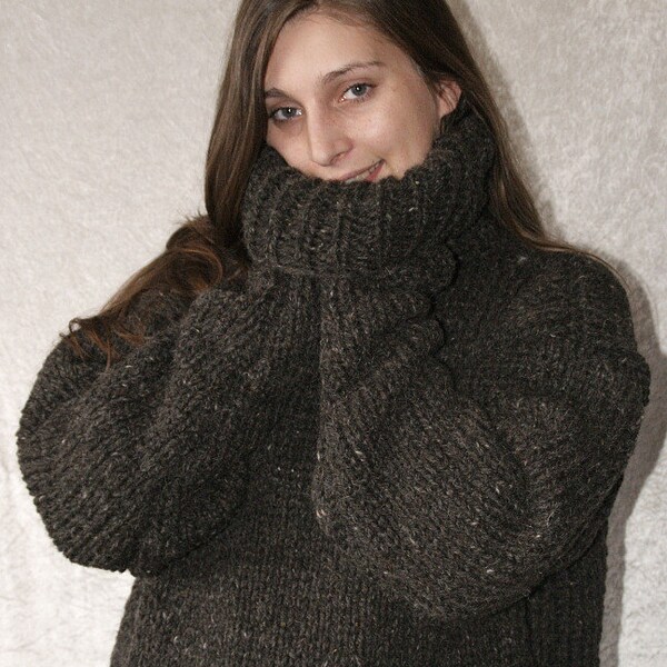 Turtleneck Sweater - Etsy