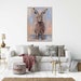 Pretty Hare & Sweet Hare, Pair of Canvas Wrap Prints From My Acrylic ...