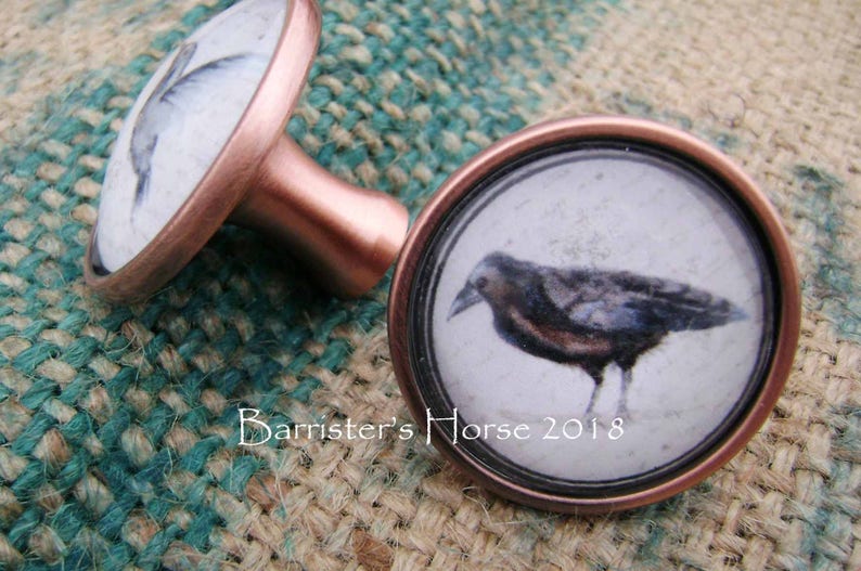Pretty ANIMALS & WILDLIFE 40mm Antique Copper Drawer Knobs - Etsy