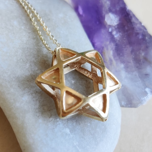 Jewish Star Necklace - Etsy