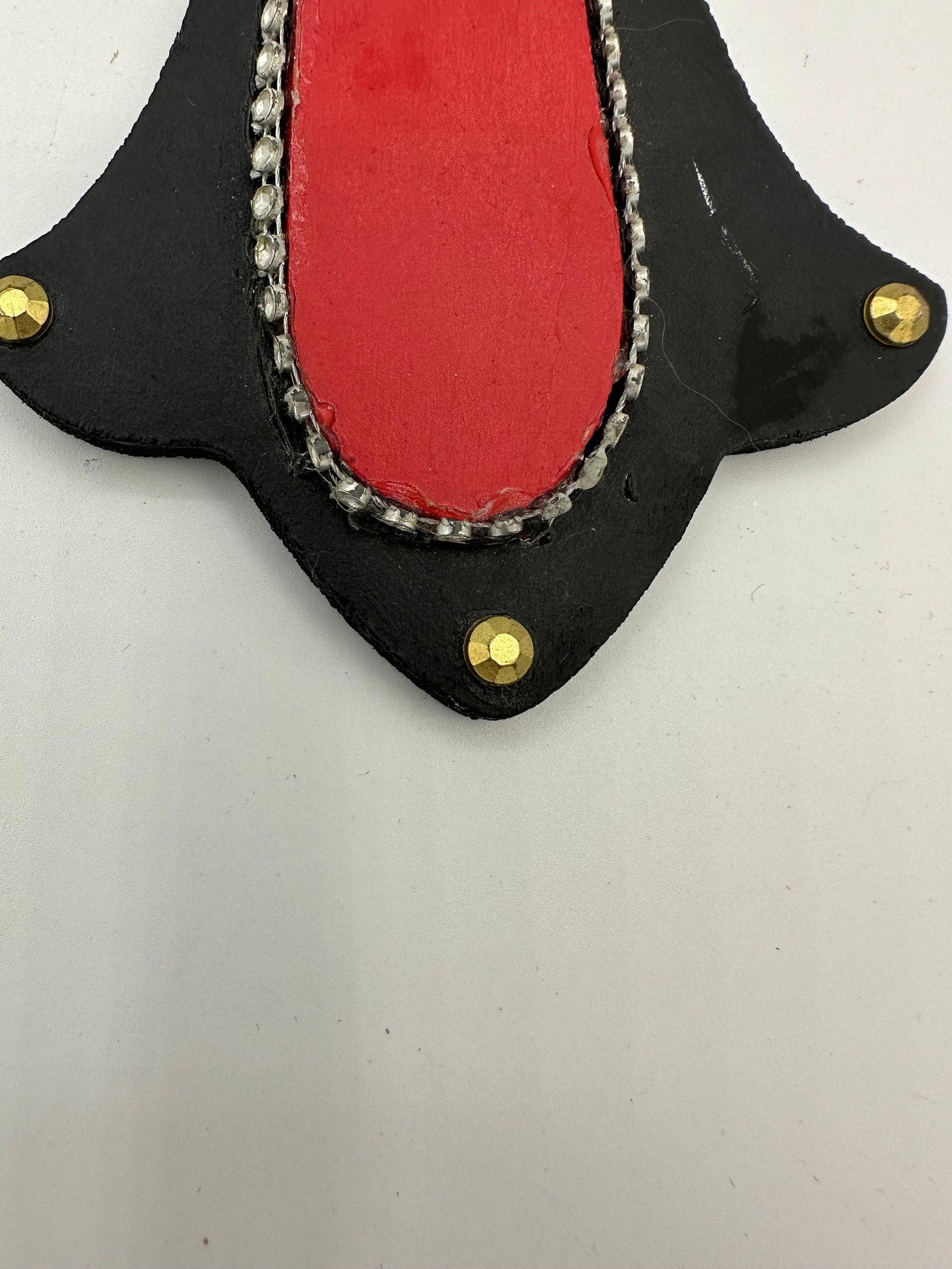 11 Red and Black Wooden Cross With Red Embellishment - Etsy