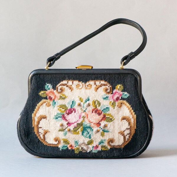 Needlepoint Handbag - Etsy