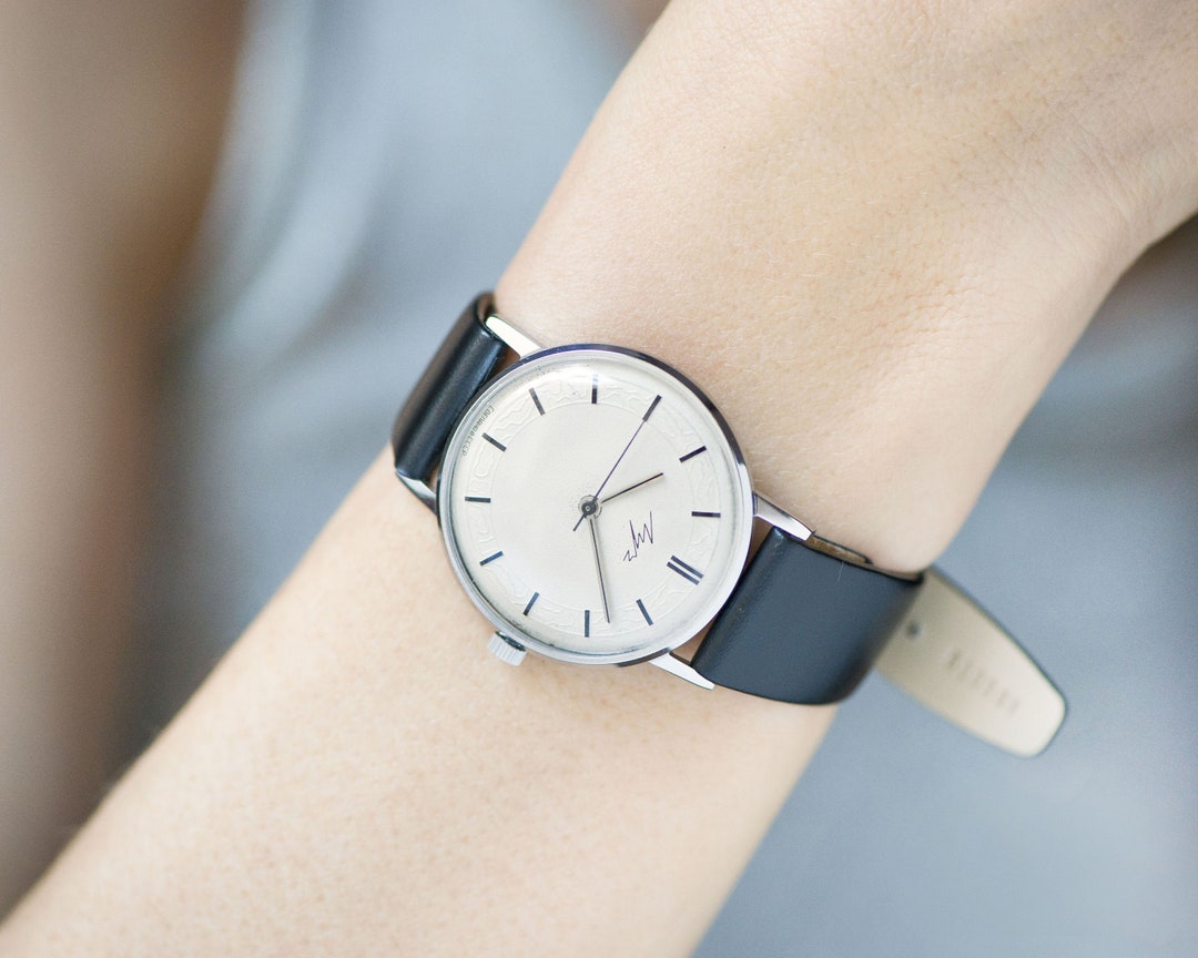 Slim Unisex Watch RAY Unused. Unisex Dress Wristwatch. Tomboy Watch ...