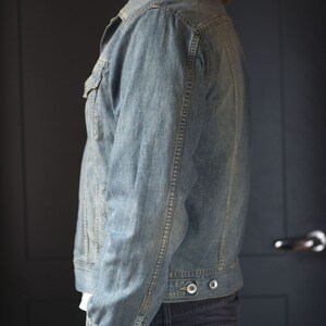 Vintage Big Star Denim Jacket - Unisex Jeans Jacket Light Blue\green - Summer Denim Jacket Light ...