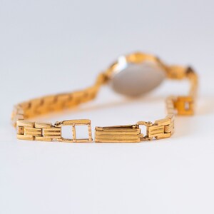 Burgundy Cocktail Watch for Women Gold Plated SLAVA. Dainty - Etsy