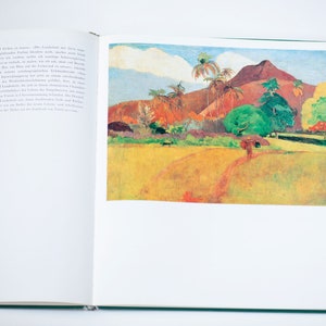 Paul Gauguin Paintings Book Vintage in German 1973. French Post ...