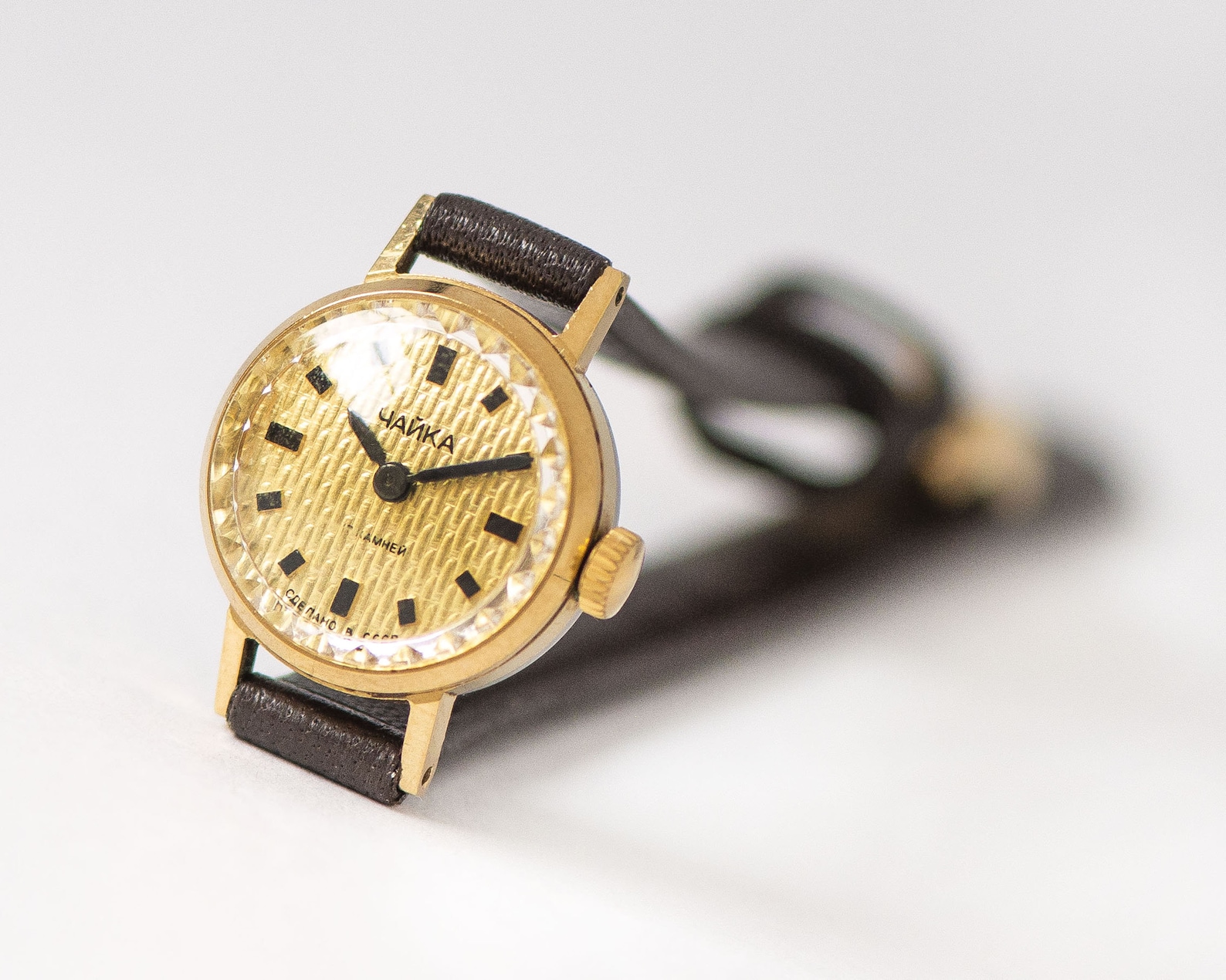 Minimalist Women Watch CHAIKA. Gold Plated Watch for Women - Etsy