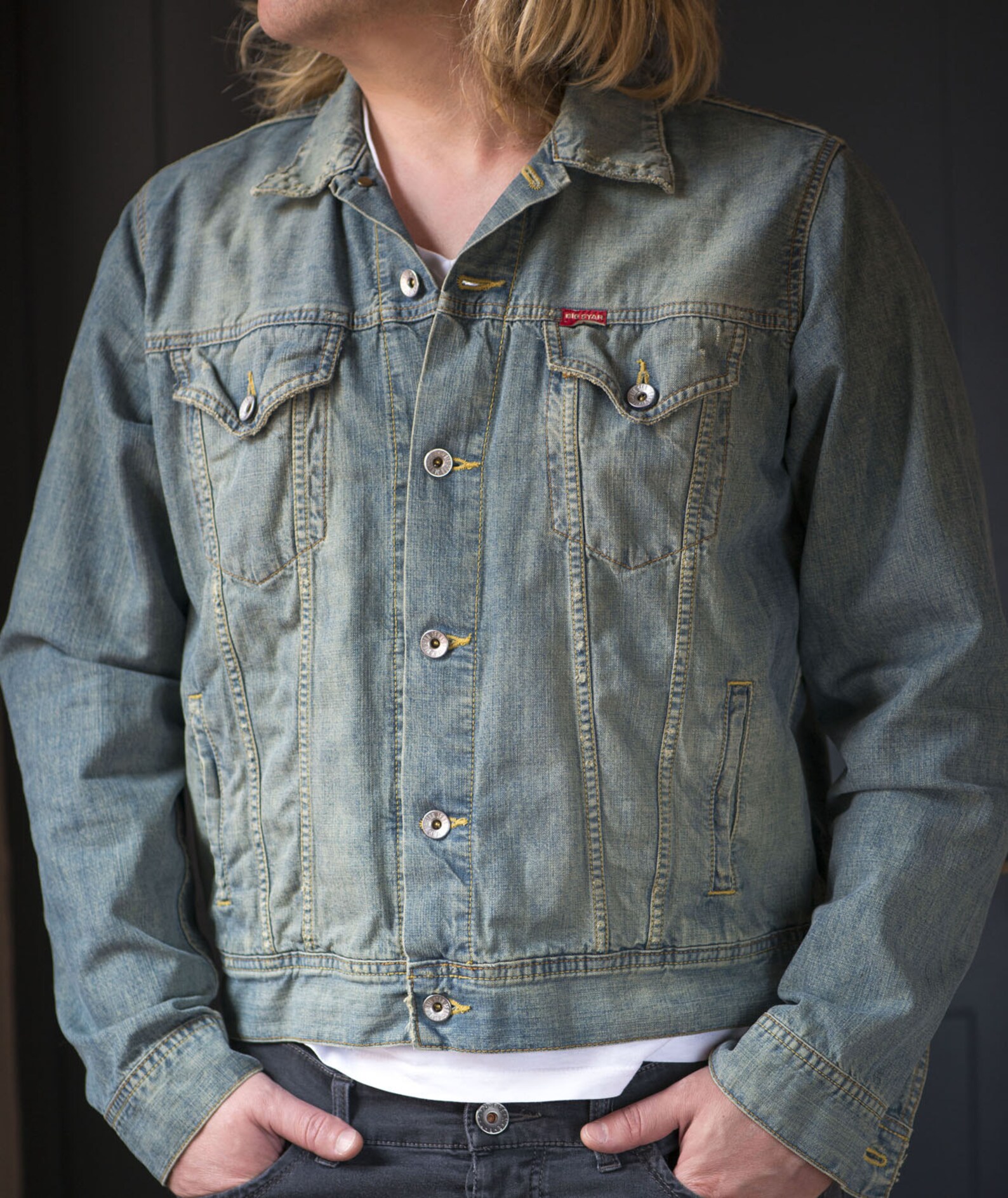 Vintage Big Star Denim Jacket Unisex Jeans Jacket Light - Etsy