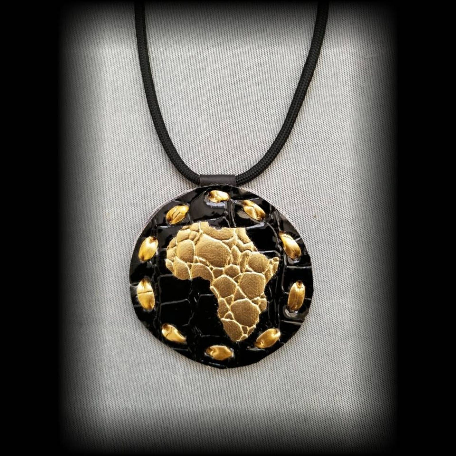 Handmade AFRICAN MEDALLION | Etsy