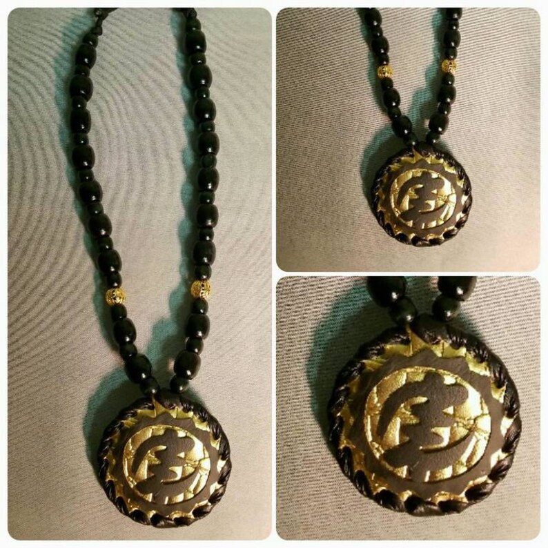 African Medallion HANDMADE - Etsy