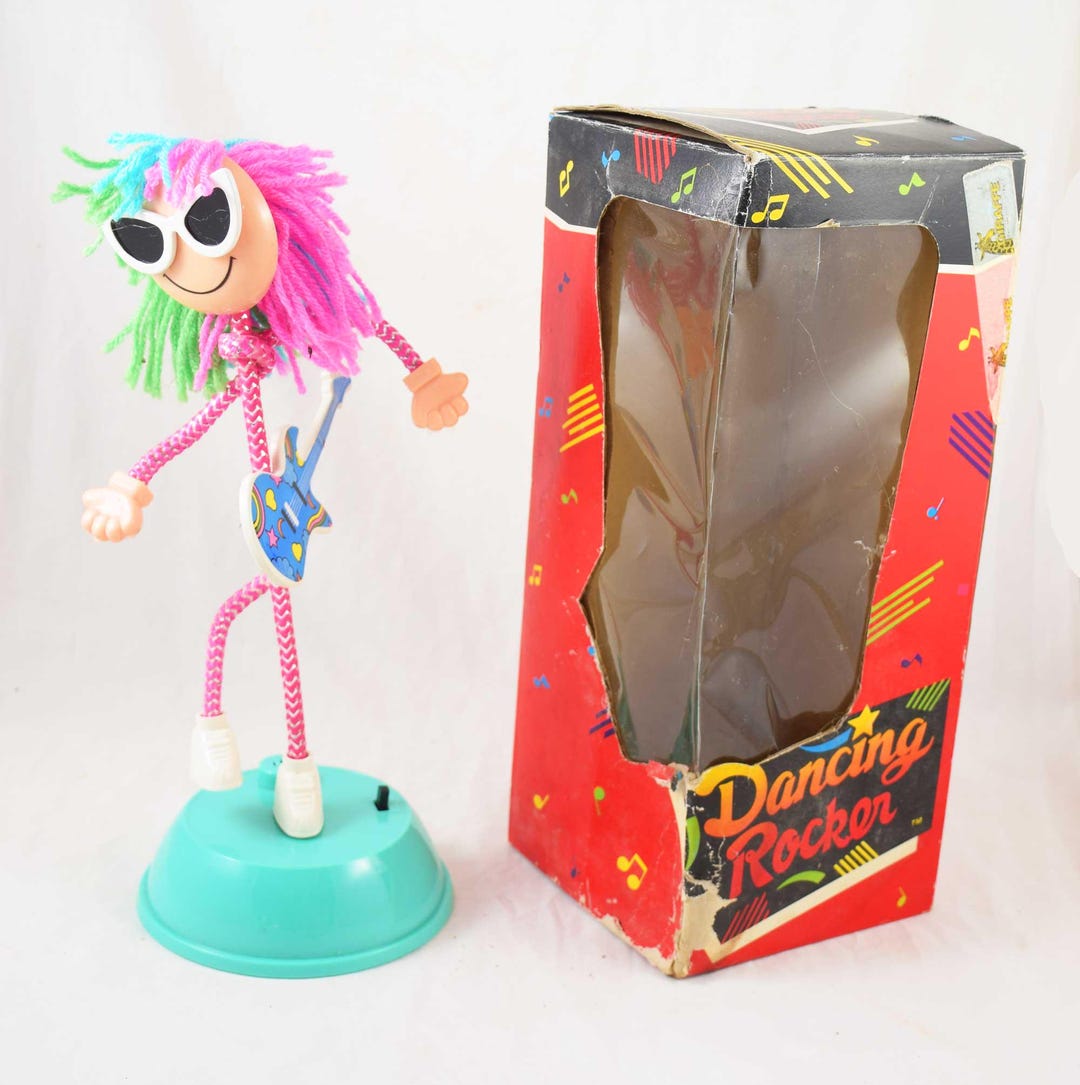 Vintage Eighties Dancing Rocker Doll Thinkway Toys - Etsy