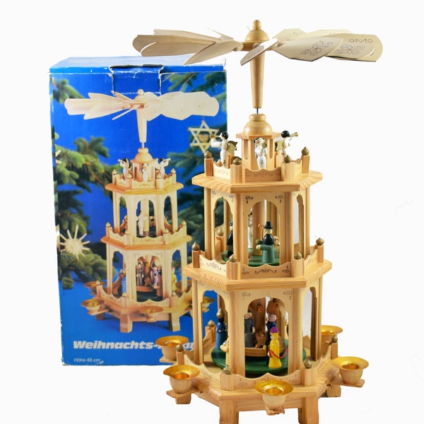 German Christmas Pyramid - Etsy