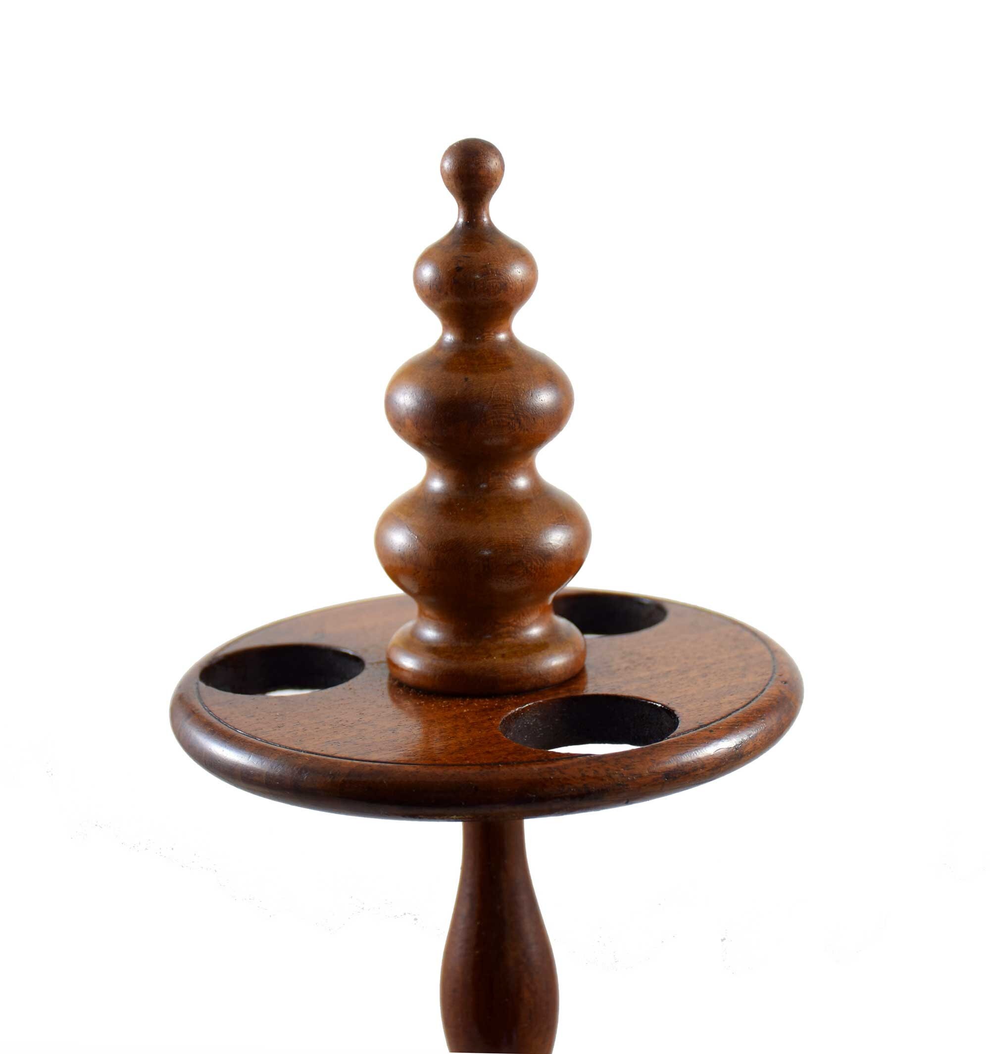 Antique Dutch Pipe Stand Mahogany - Etsy