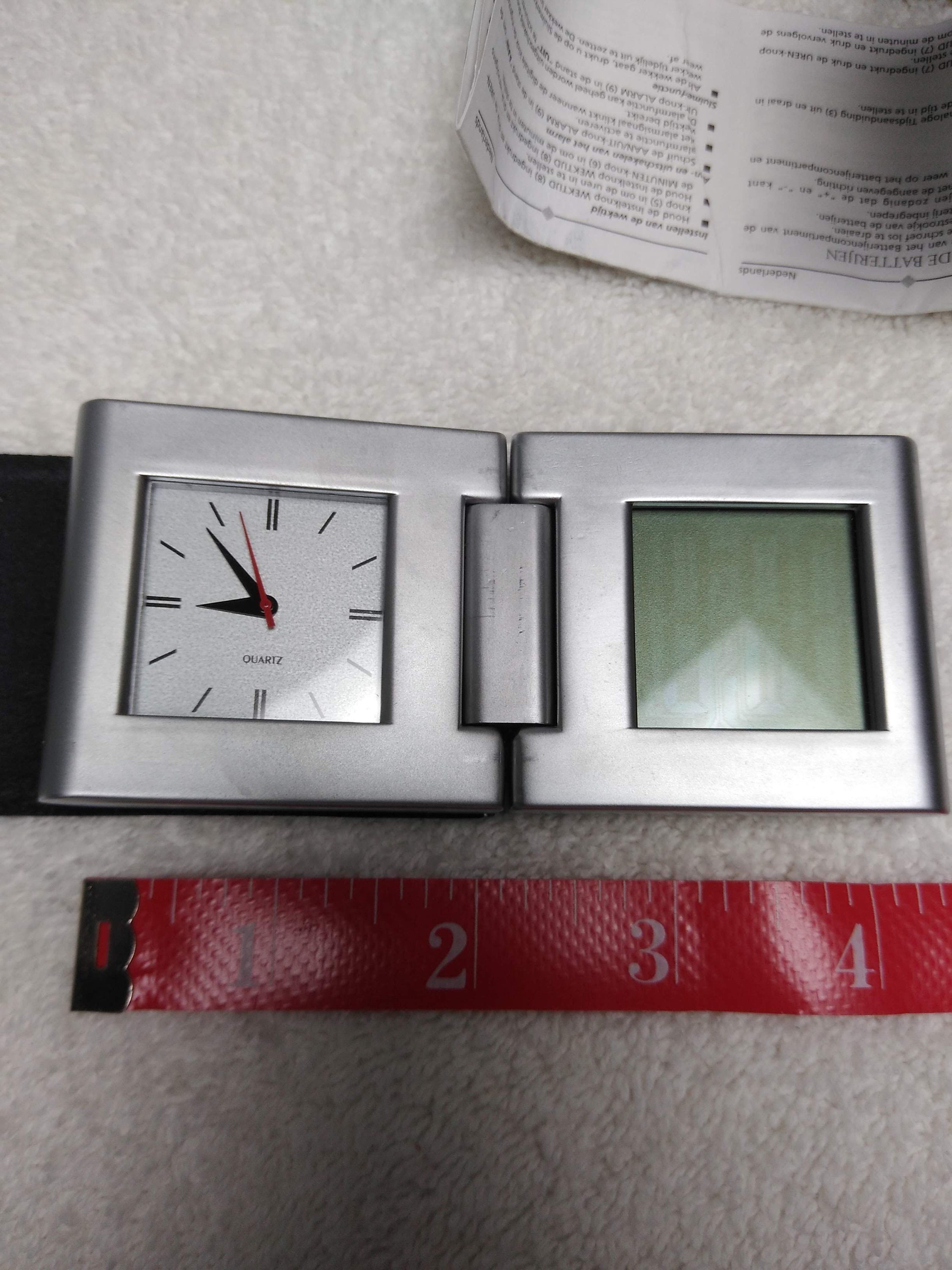 Vintage Marksman Metallyde Dual Alarm Clock PF Products 1980's Bell ...