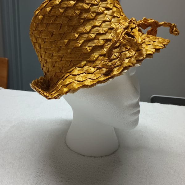 Straw Hat - Etsy
