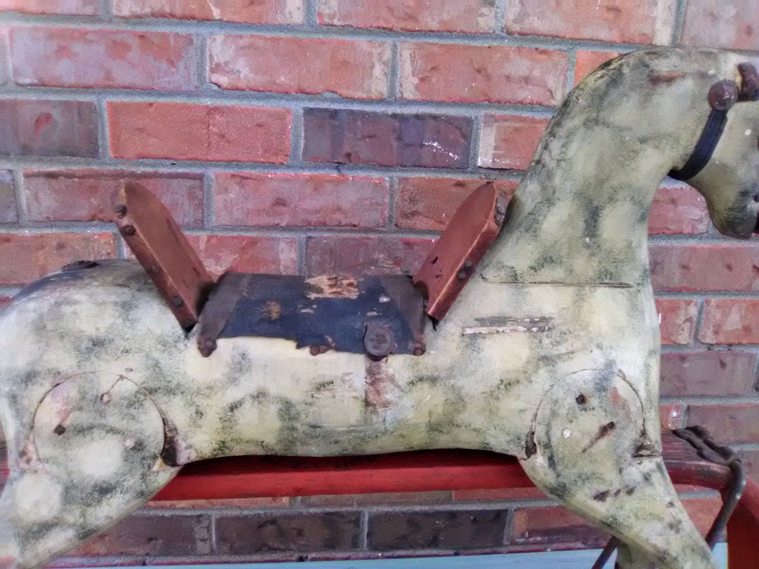 REDUCED** P.J. MARQUA & Co. Wooden Toy Hobby Horse Made in 1878 - Etsy