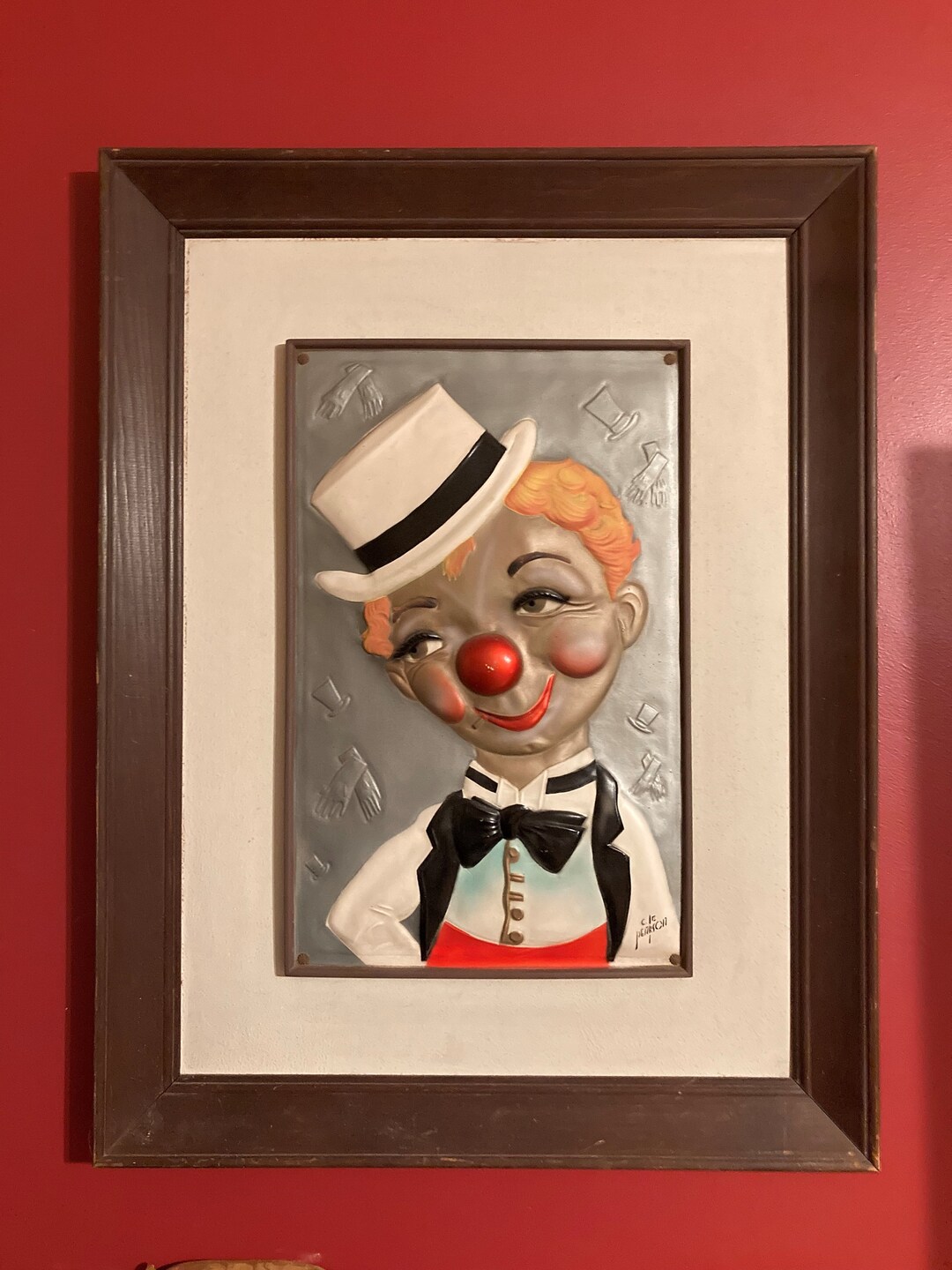 Copper Art Picture by C E Pearson - Etsy