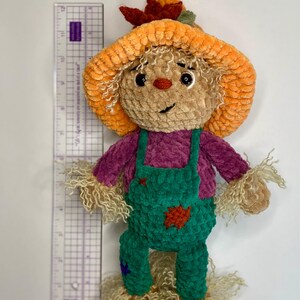 Plush Scarecrows Crochet Pattern PDF Scarecrow Amigurumi Pattern for ...