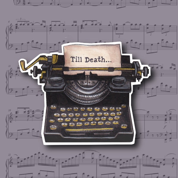 Wednesday Addams Typewriter Svg - Etsy