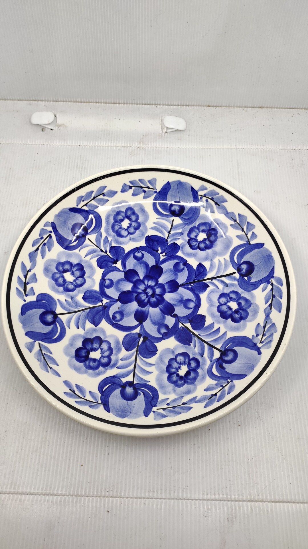 Hand Painted Ceramic Plate - Etsy