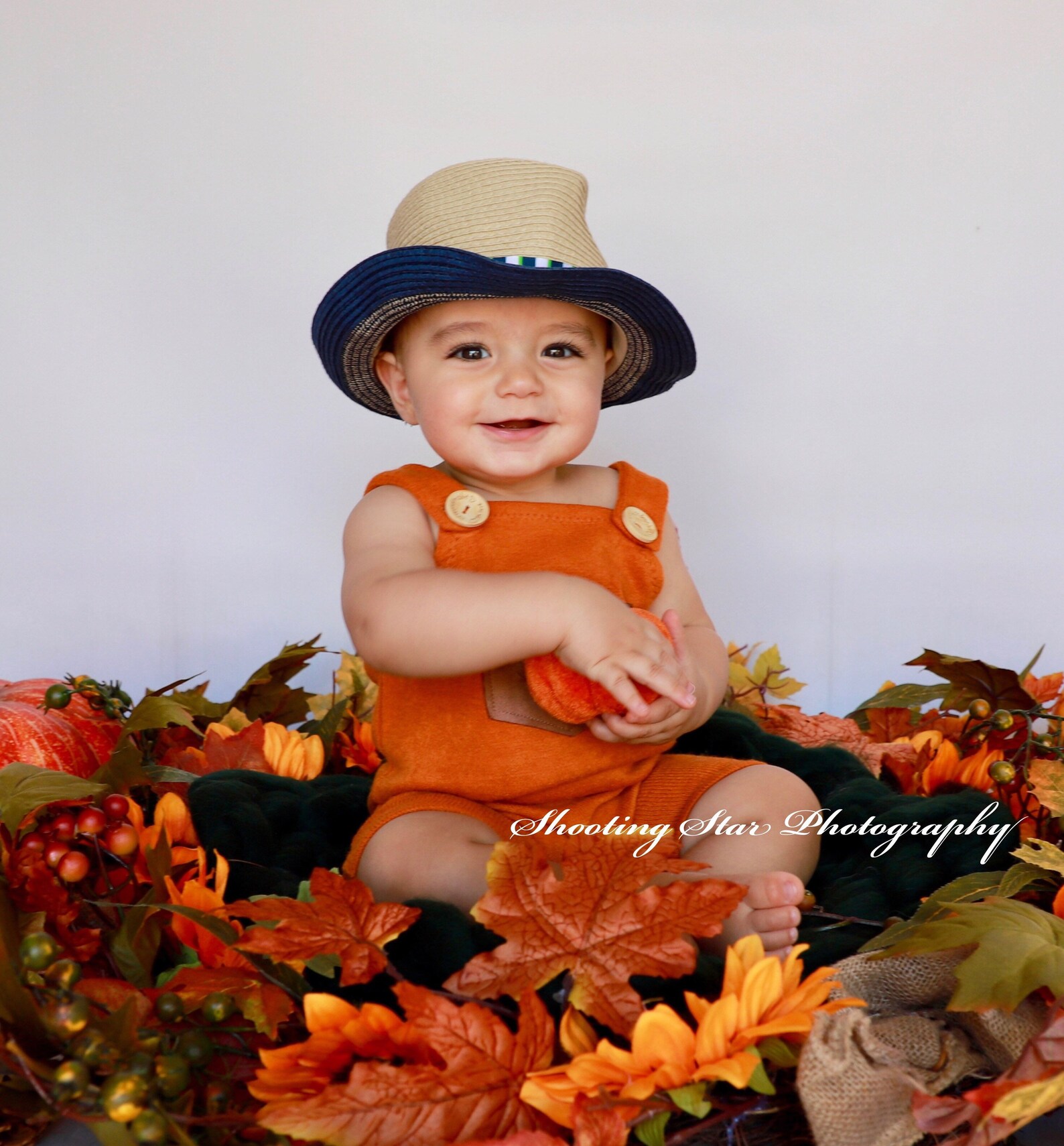 Sitter Boy Props Romper and Hat Photo Outfit Sitter Terracotta - Etsy