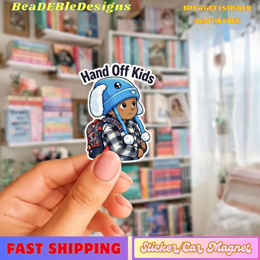 Hands off Kids Sticker/magnet, Children Are Not Criminals, Abolish ICE ...